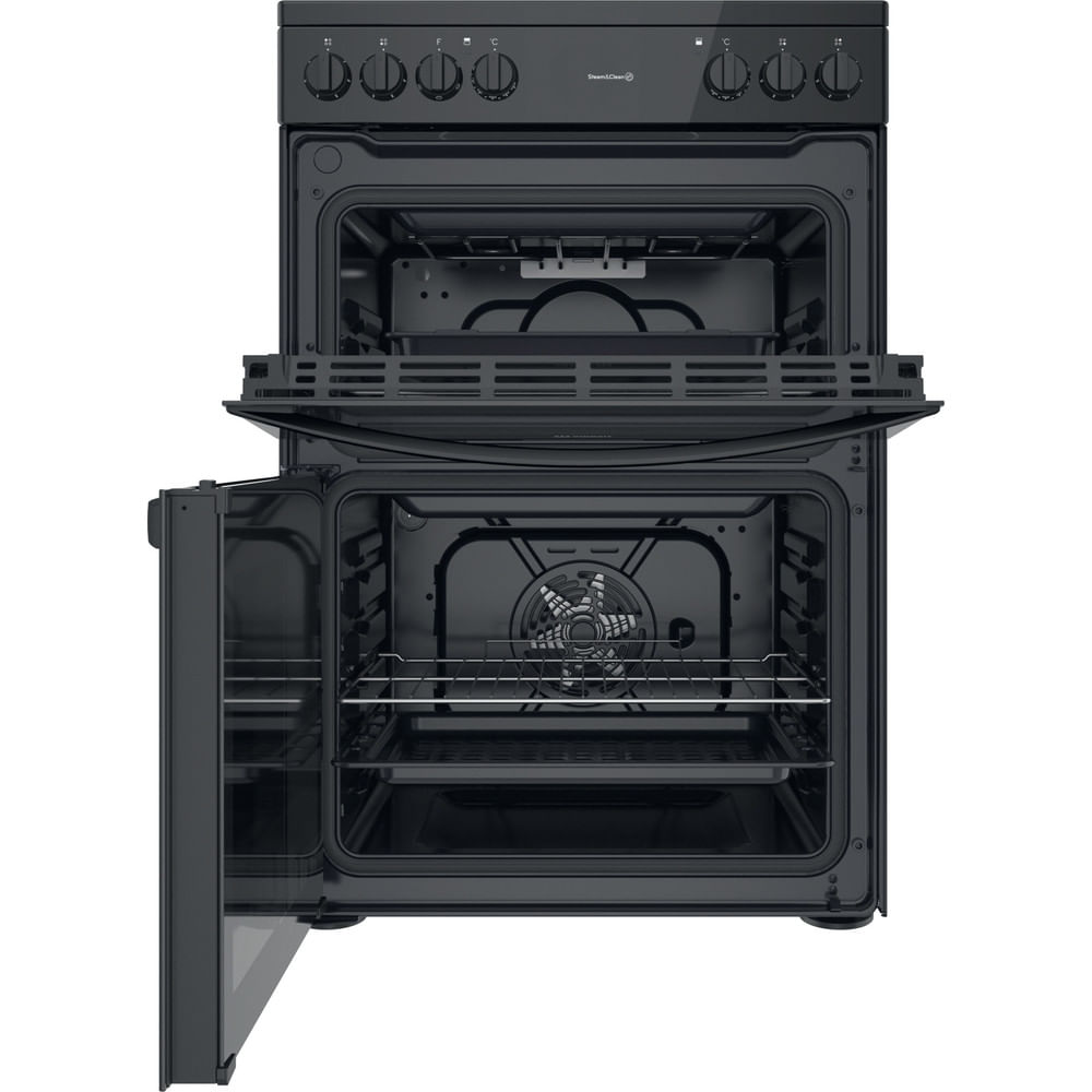 Double Cooker Indesit ID67V9KMB/UK