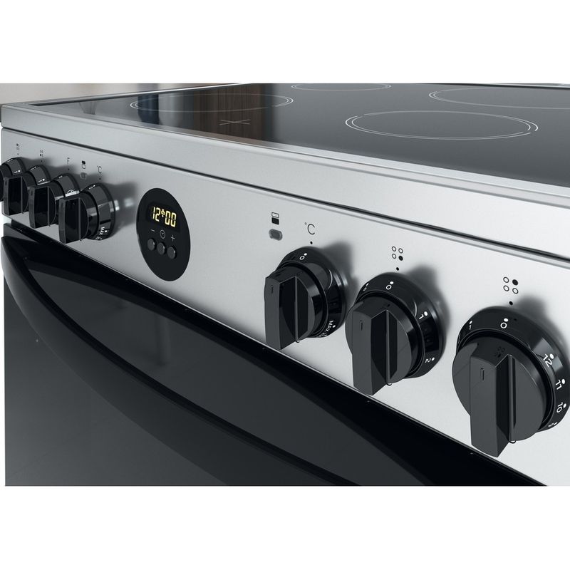 Double Cooker Indesit ID67V9HCX/UK