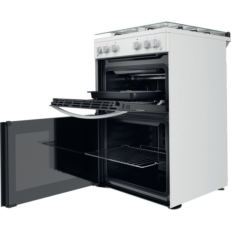 Double Cooker Indesit ID67G0MCW/UK