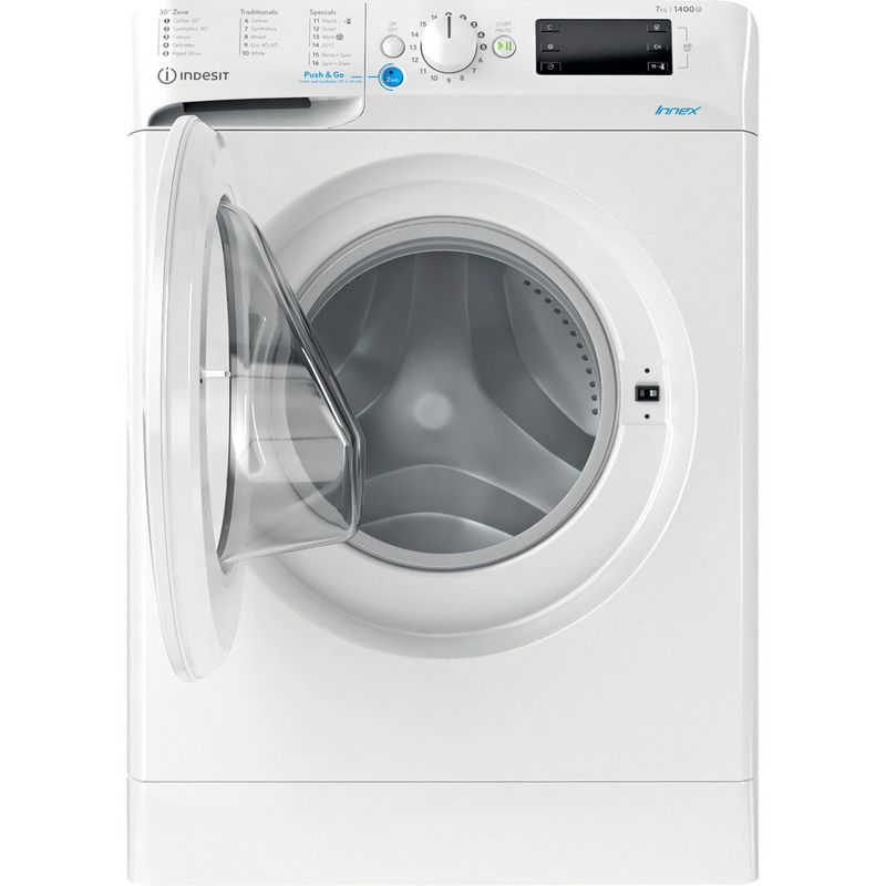 Freestanding Washing Machine Indesit BWE 71452 W UK N