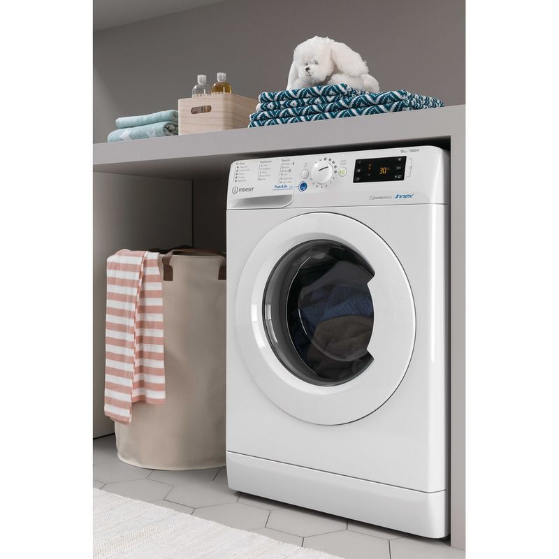 Freestanding Washing Machine Indesit BWE 71452 W UK N
