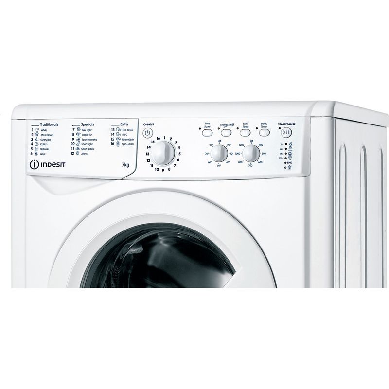 Freestanding Washing Machine Indesit IWC 71252 W UK N