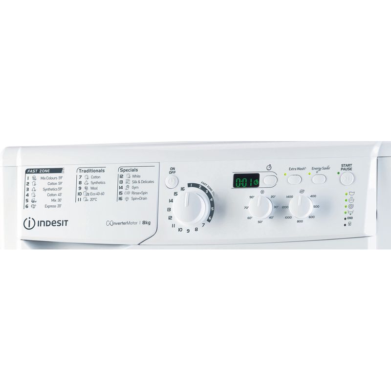 Freestanding Washing Machine Indesit EWD 81483 W UK N