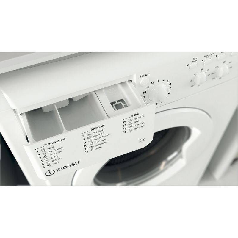 Freestanding Washing Machine Indesit IWC 71453 W UK N