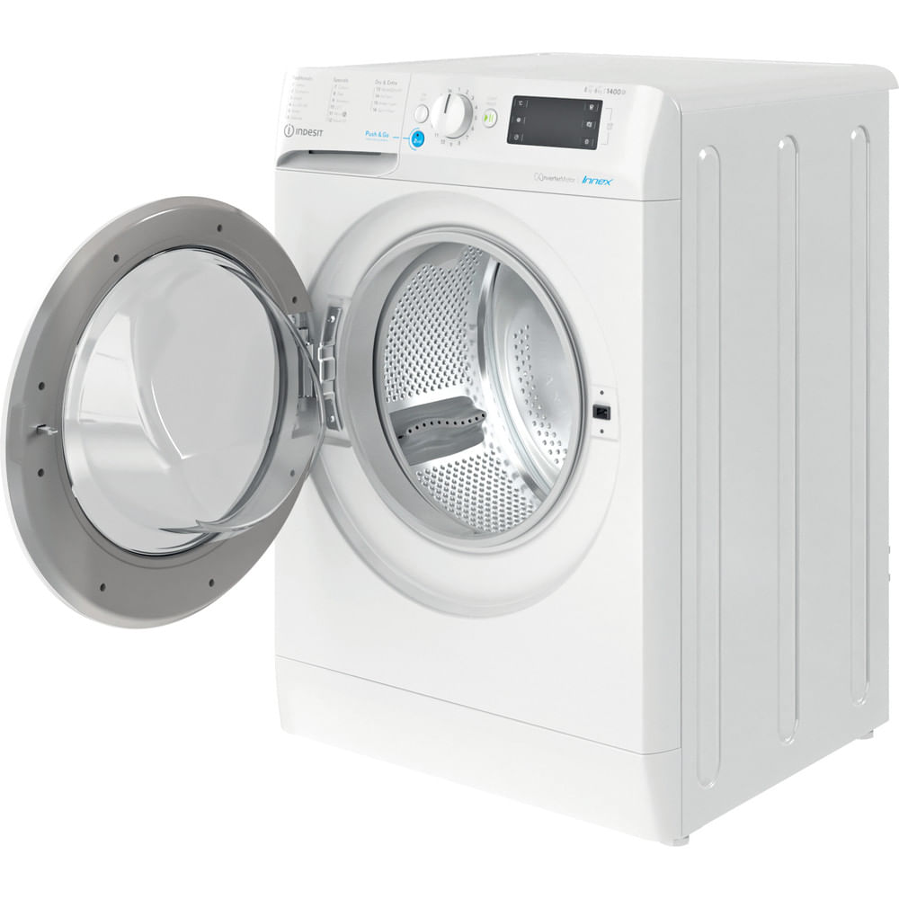 Freestanding Washer Dryer Indesit BDE 86436X W UK N