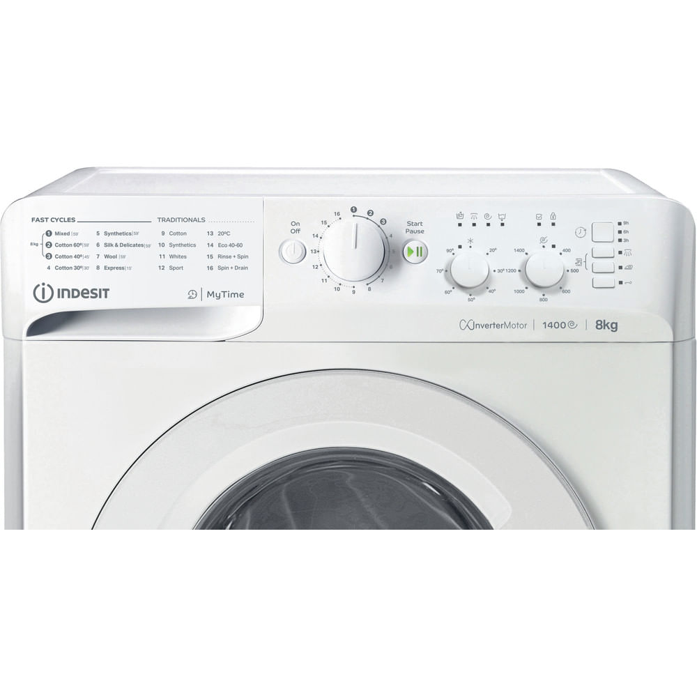 Freestanding Washing Machine Indesit MTWC 81495 W UK - MTWC 81495 W UK