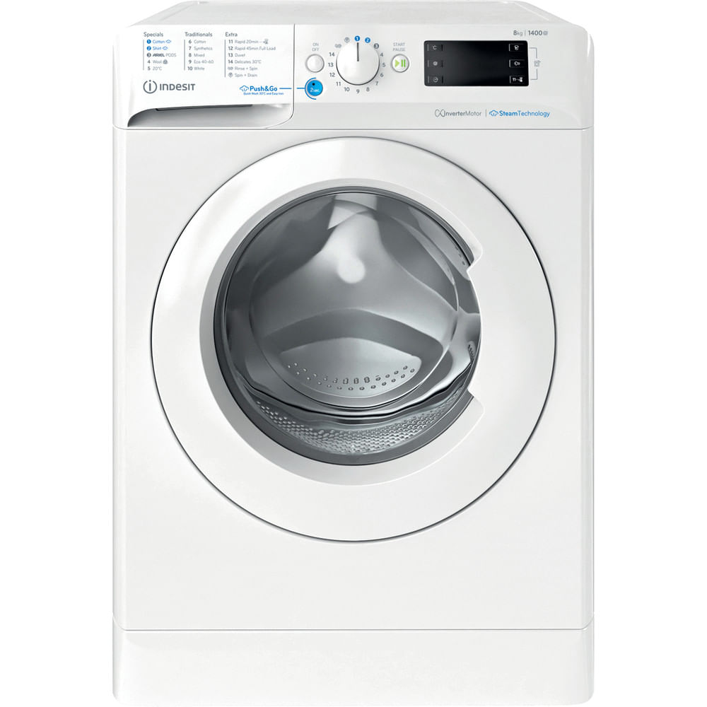 Freestanding Washing Machine Indesit BWE 81496X WV UK - BWE 81496X WV UK