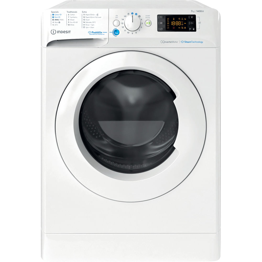 Freestanding Washing Machine Indesit BWE 71496X WV UK - BWE 71496X WV UK