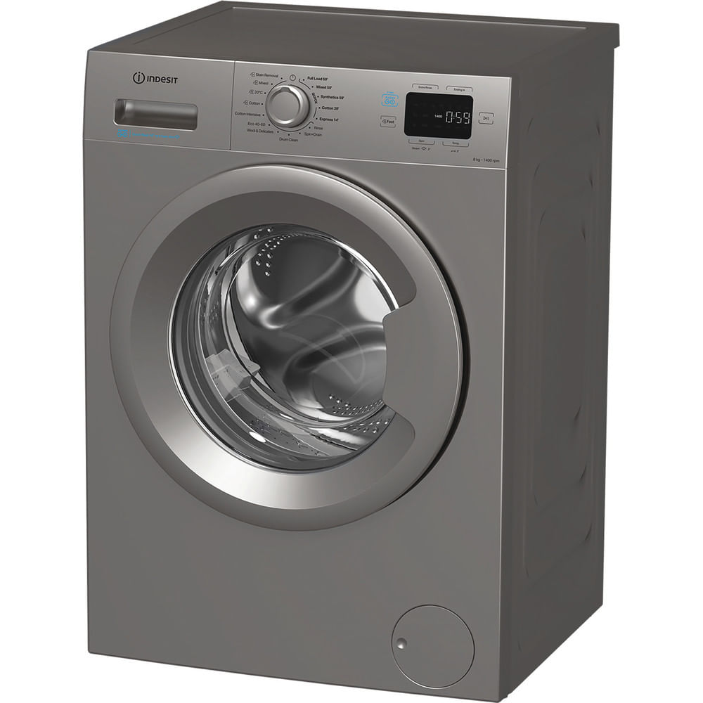 Freestanding Washing Machine Indesit IP 846S PUSH&GO UK - IP 846S PUSH ...